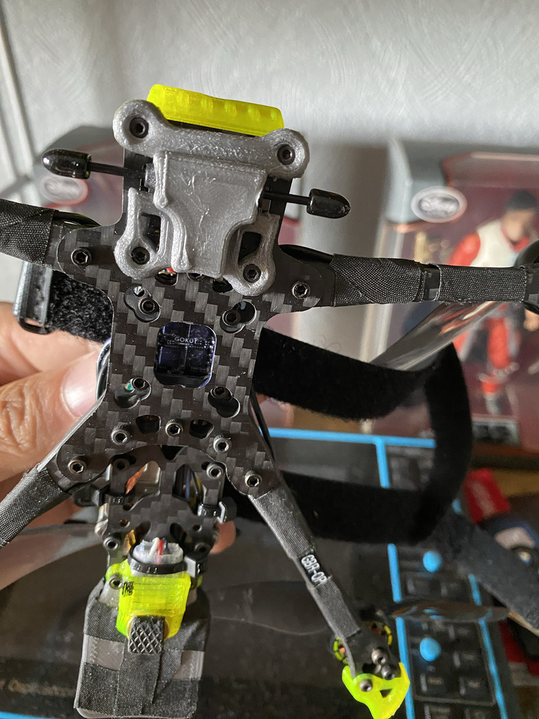 📶 Flywoo Explorer LR4 ELRS front mount・Free 3D File for ・Cults