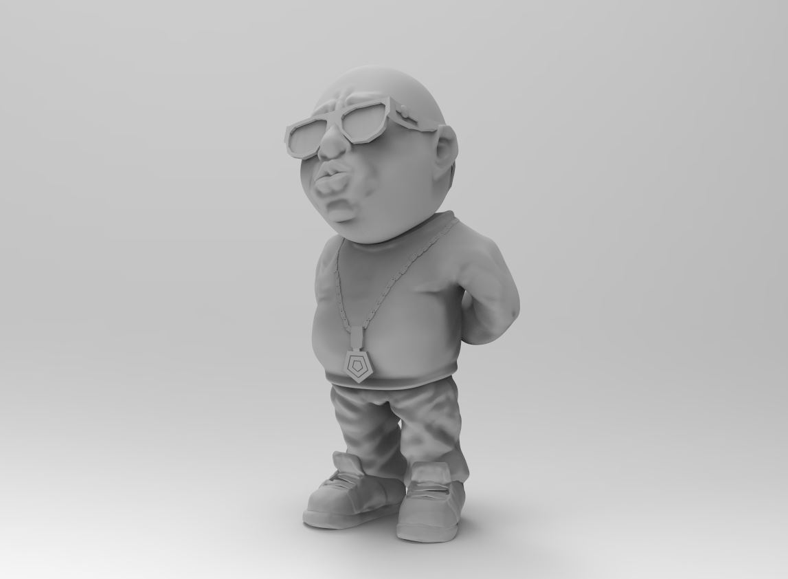 Archivo STL Biggie 🗿 ・Plan para descargar y imprimir en 3D・Cults
