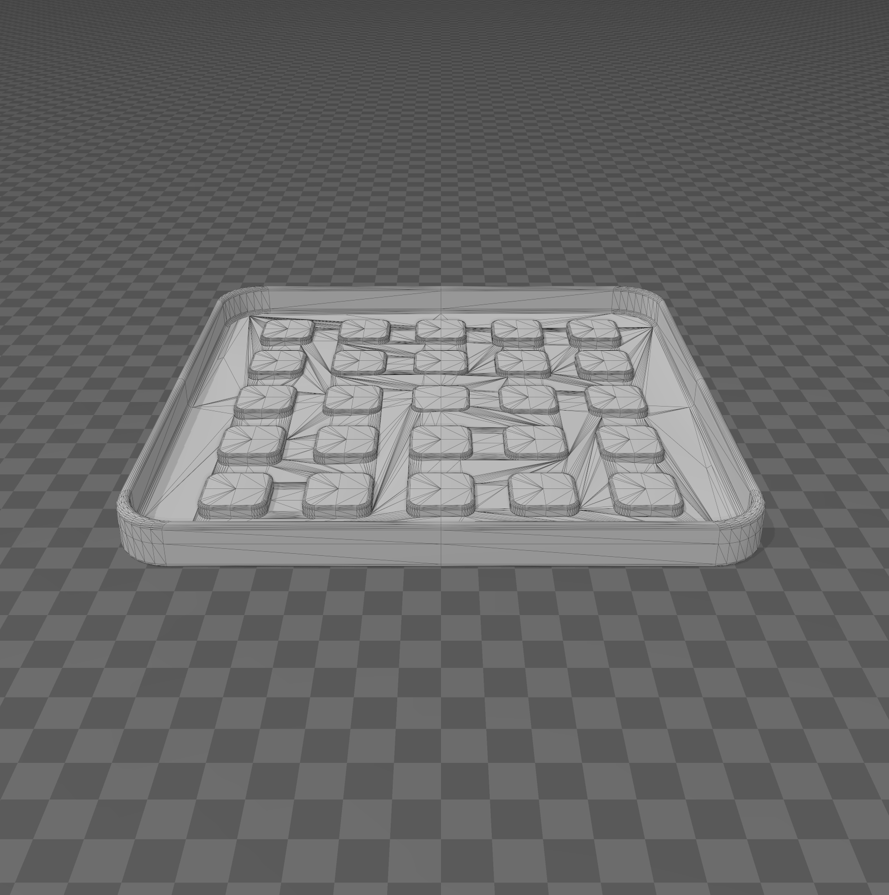 🟪 Square Planter Saucer・Free STL File for ・Cults