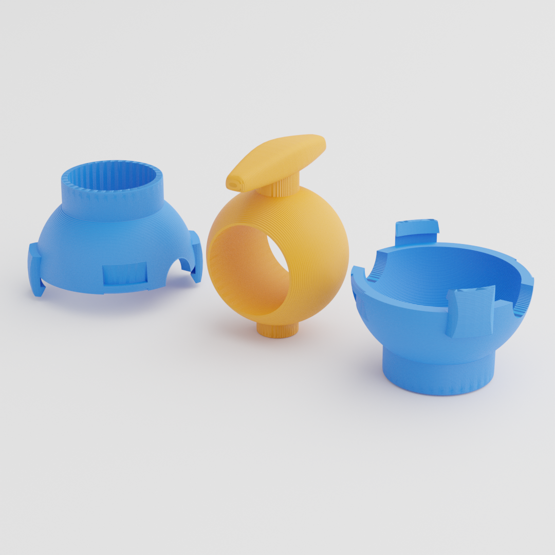 🔧 Ball Valve・Free STL File for ・Cults