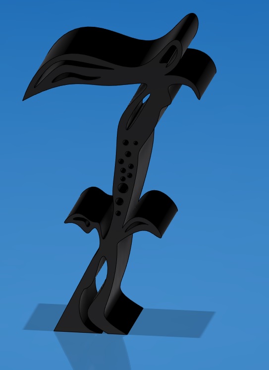 🎨 Number 7・Free STL File for ・Cults