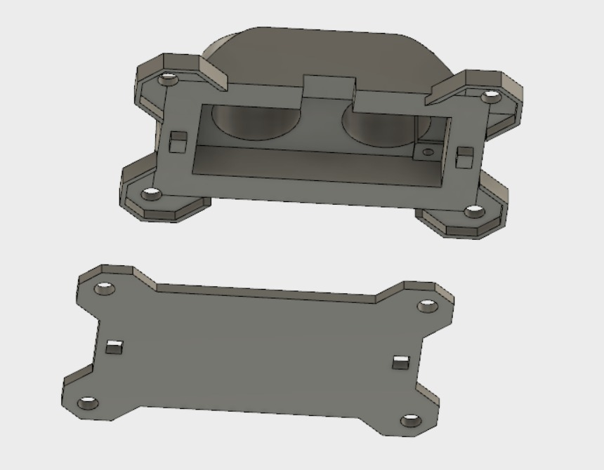 Free 3D file Ultrasonic HC-SR04 Cover 🧞‍♂️ ・3D printing template to ...
