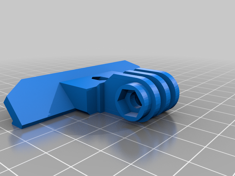 Free STL file Frsky Xlite pro mount Modified for gopro style mount and ...