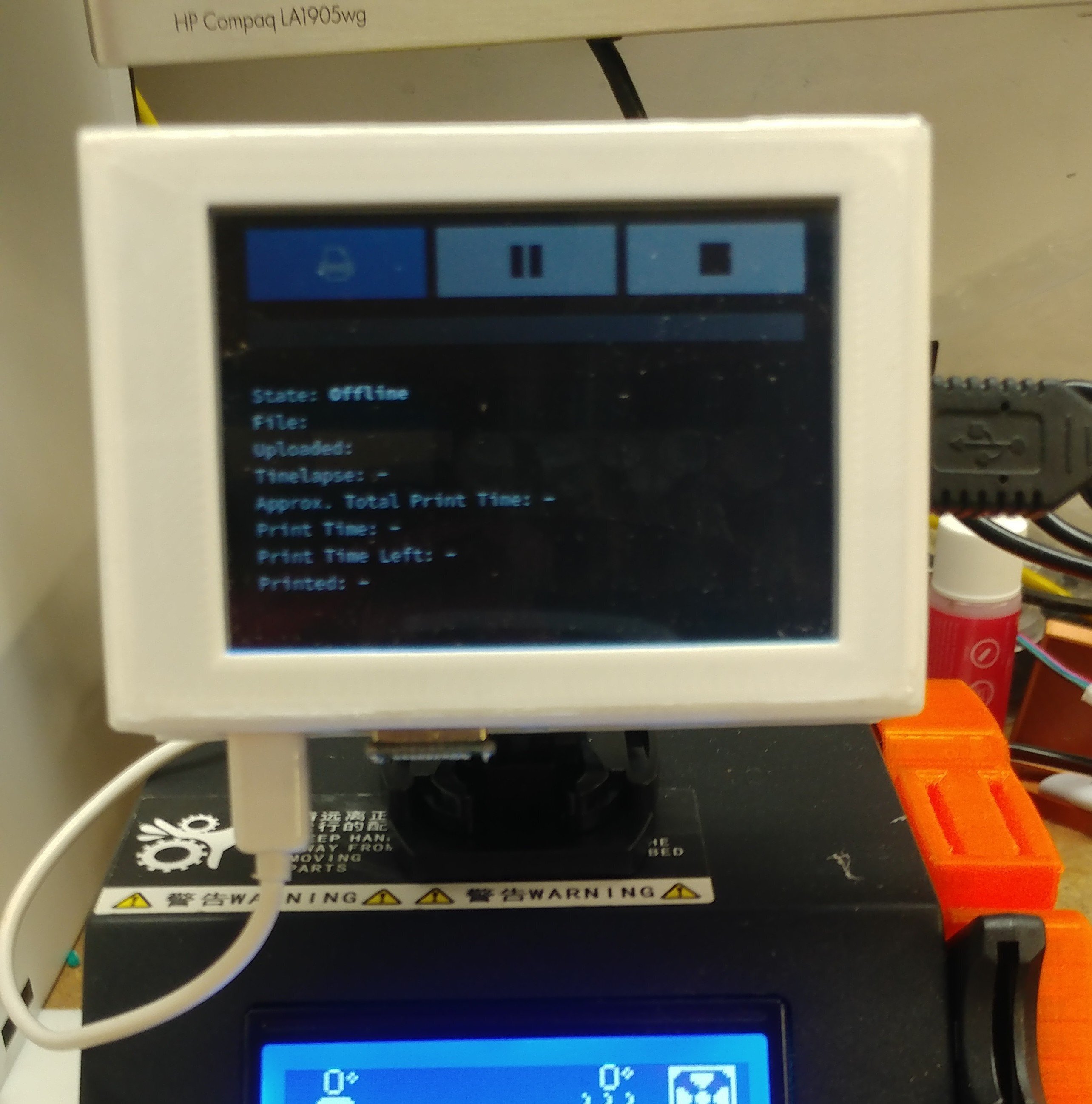 3D printing Raspberry Pi 3b Touchscreen Box (e.g. for Octroprint)・Cults