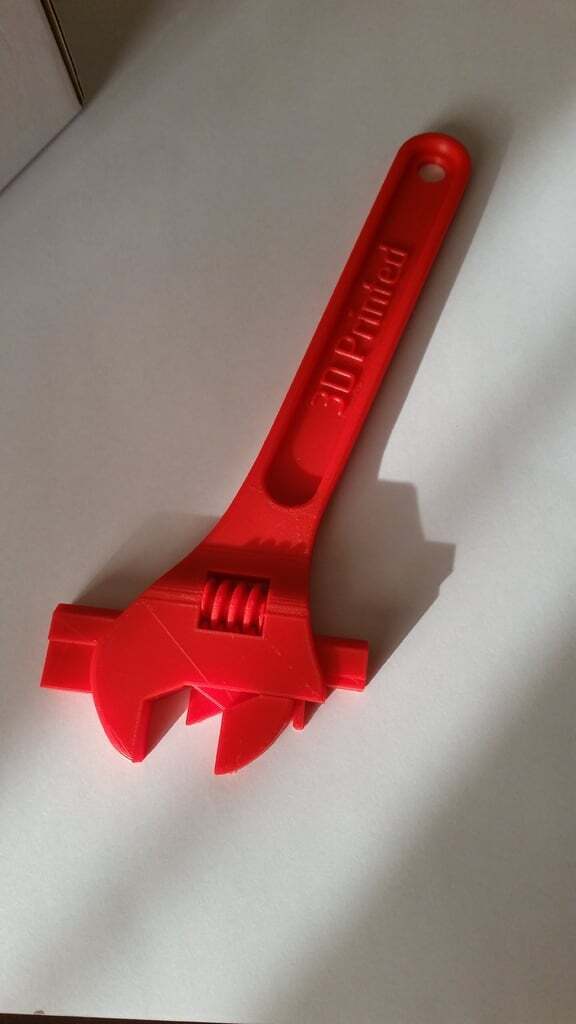 3D printable Fully assembled 3D printable wrench・Cults