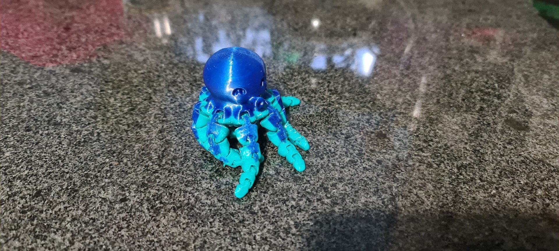 3D printable Cute Mini Octopus・Cults