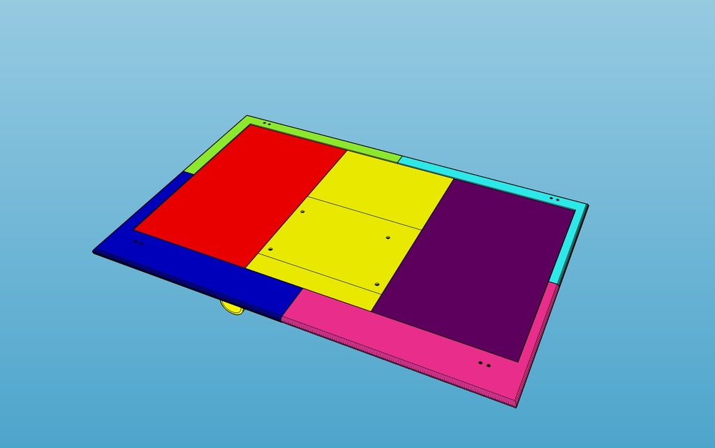 Free 3D file 15.6 inch LCD panel enclusure with controller 🔌 ・3D ...