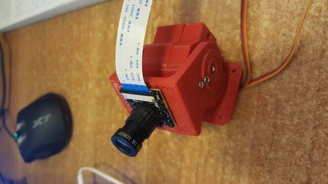 3D print Super Ultra Compact Pan/Tilt Camera Mount - V2・Cults