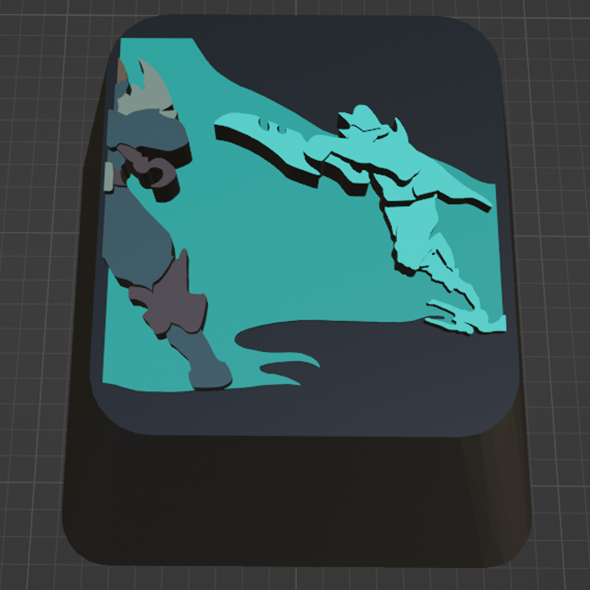 STL file KEYS / KEYCAPS PYKE LEAGUE OF LEGENDS LOL 🎨 ・3D printer design ...