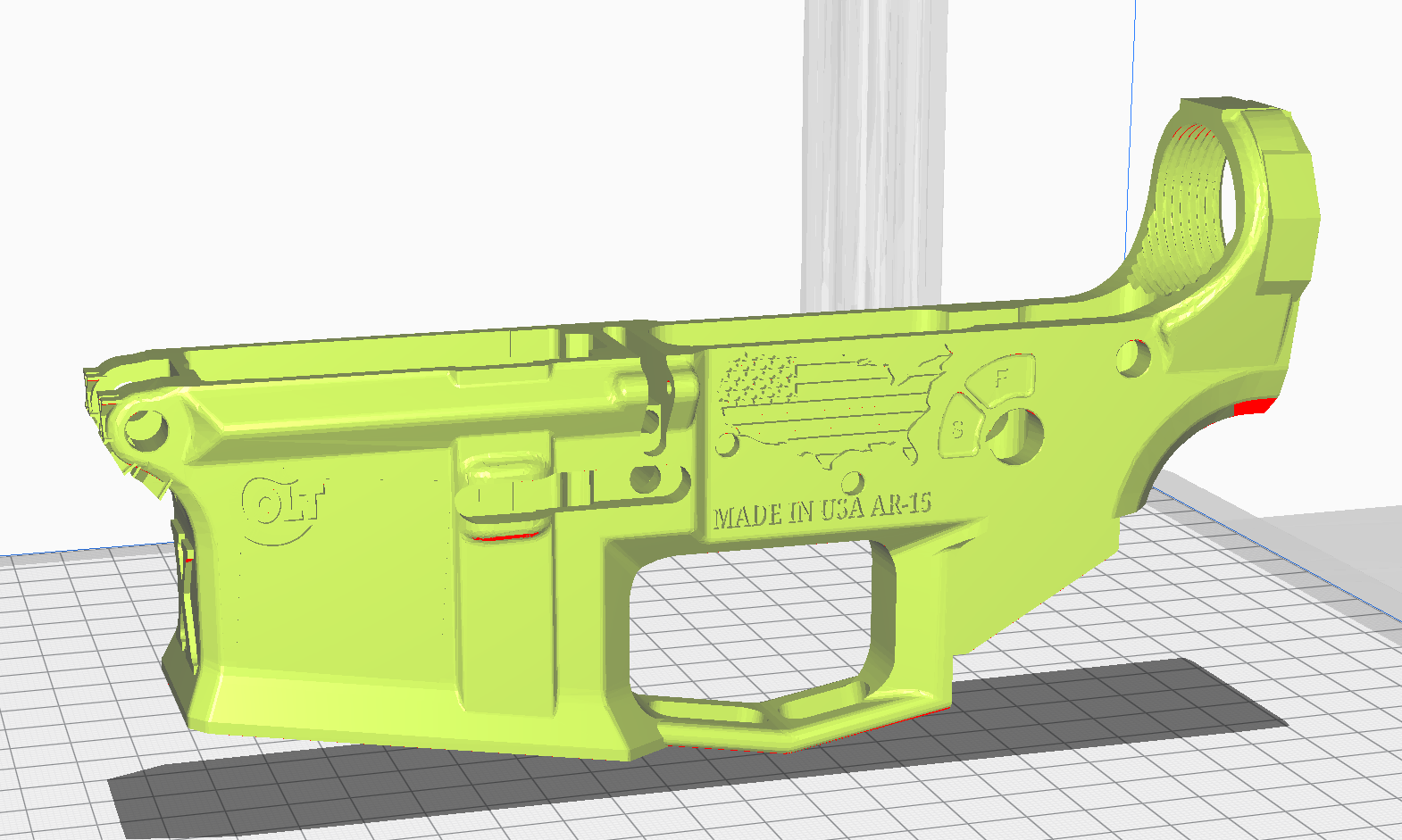 Archivo STL AR15 LOWER EAGLE 🦅・Diseño de impresora 3D para descargar・Cults