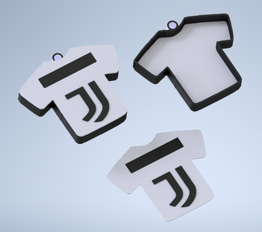 Fichier STL JUVENTUS BOX 📦 ・Idée pour impression 3D à télécharger・Cults