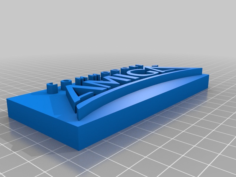 Free 3D file Amiga Logo 🚩 ・Object to download and to 3D print・Cults