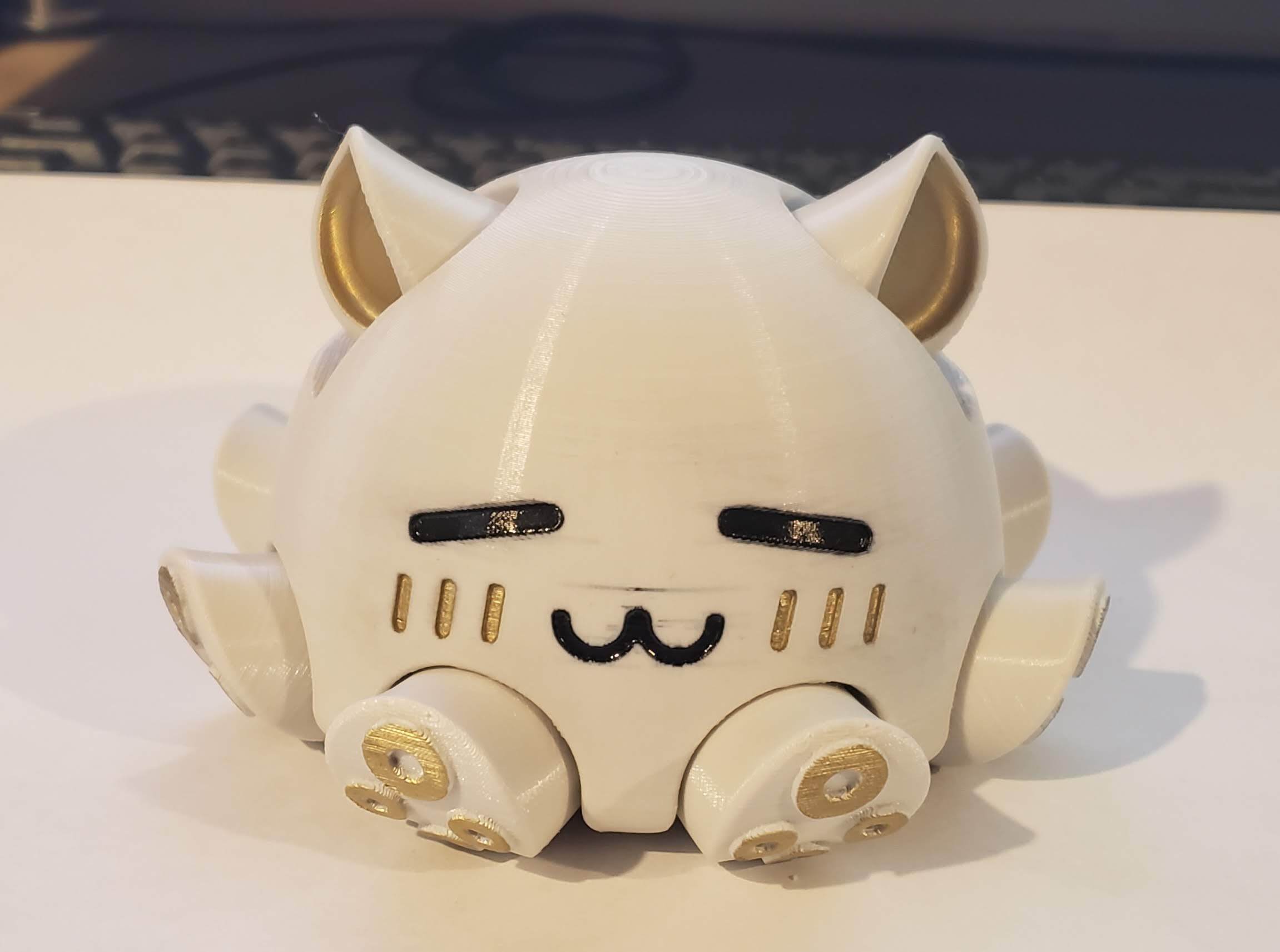3D print Tako-chan balljoint figure [Ninomae Ina'nis][Hololive ...
