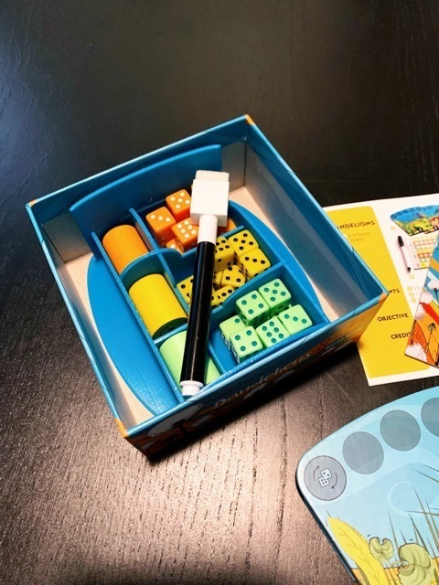 Free STL file Dandelions Board Game Organizer Tray 🎲 ・3D print model to ...