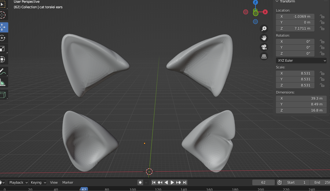 👹 Monster High Werecat Ears 2 Versions・Free STL File for ・Cults