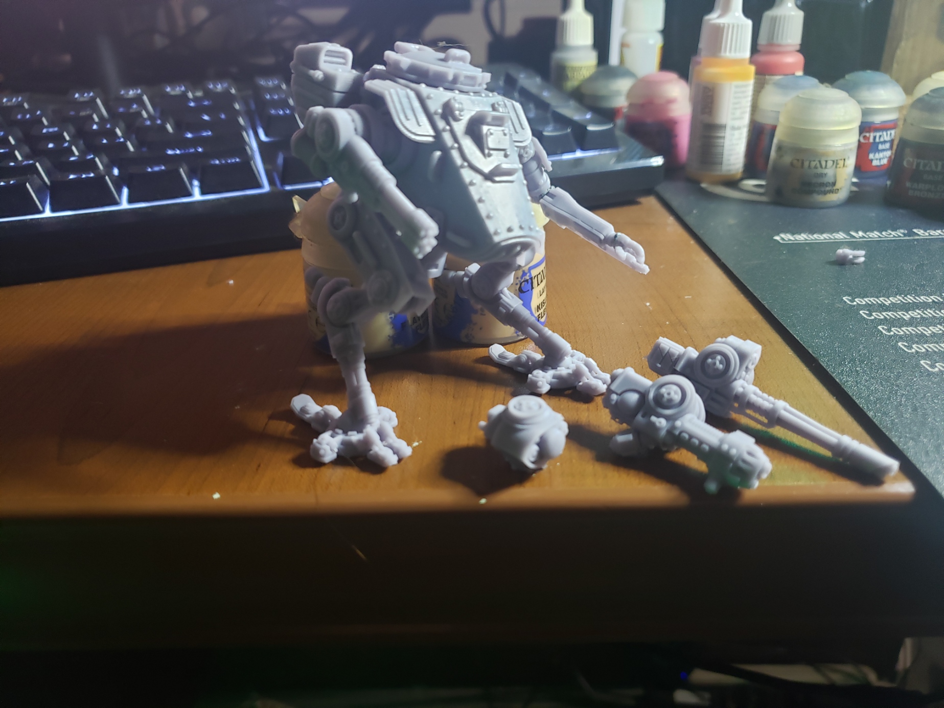 3D printing Staghound Scout Walker • made with mars 2 pro・Cults