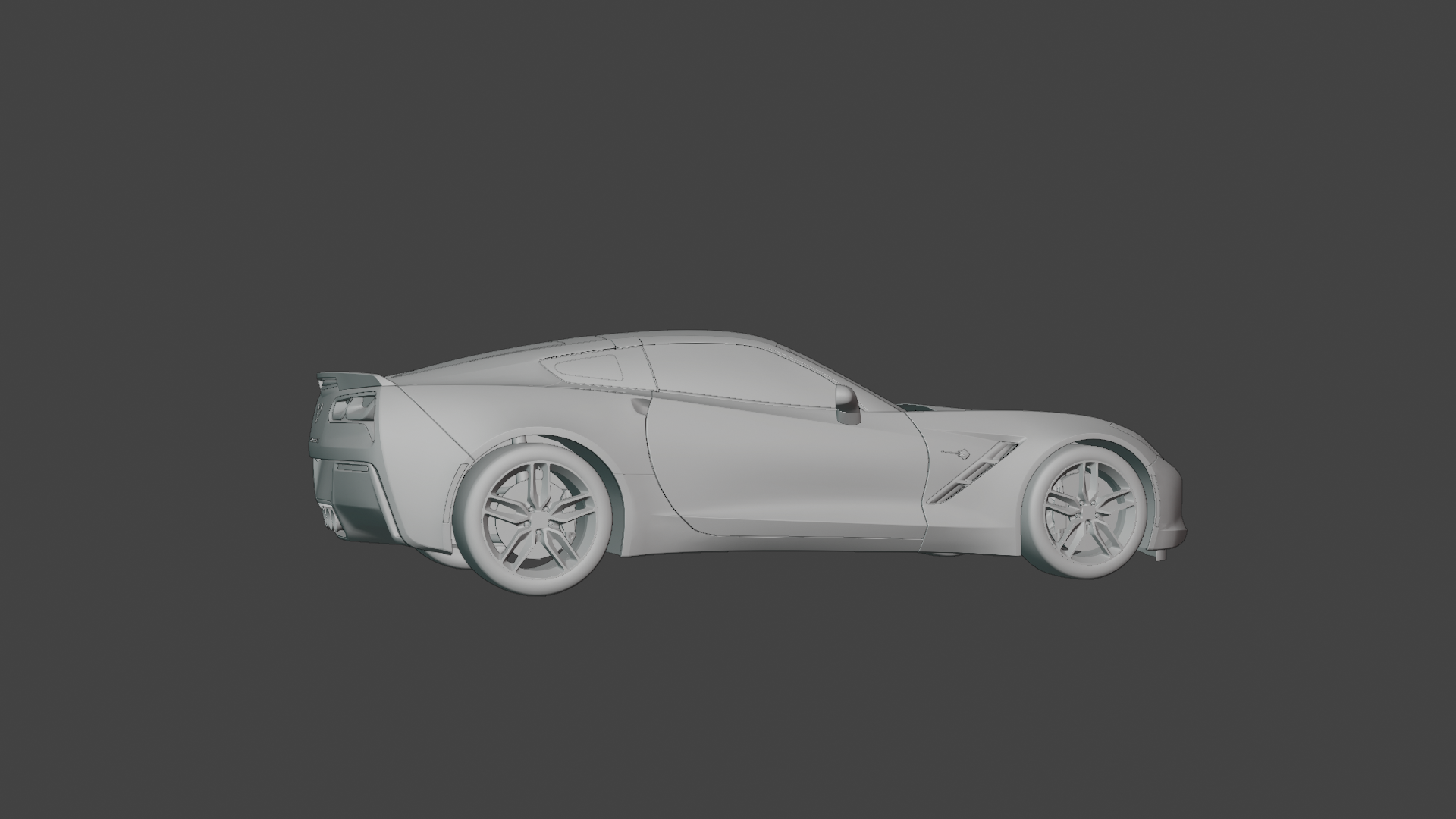 🚙 Chevrolet Corvette・ STL File for ・Cults