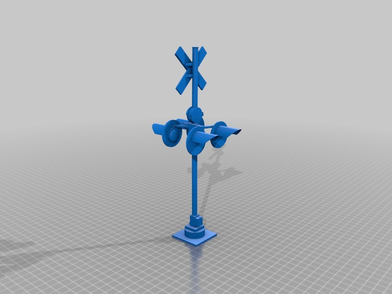 Free STL file Train Signal (G gage) 🚆 ・3D printer design to download・Cults
