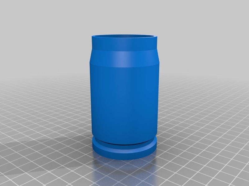 Free STL file Simple holder in shape of a bullet case 🛁・3D printable ...