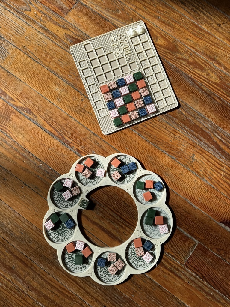 ♟ AZUL BOARD GAME (complete)・ STL File for 3D printing・Cults