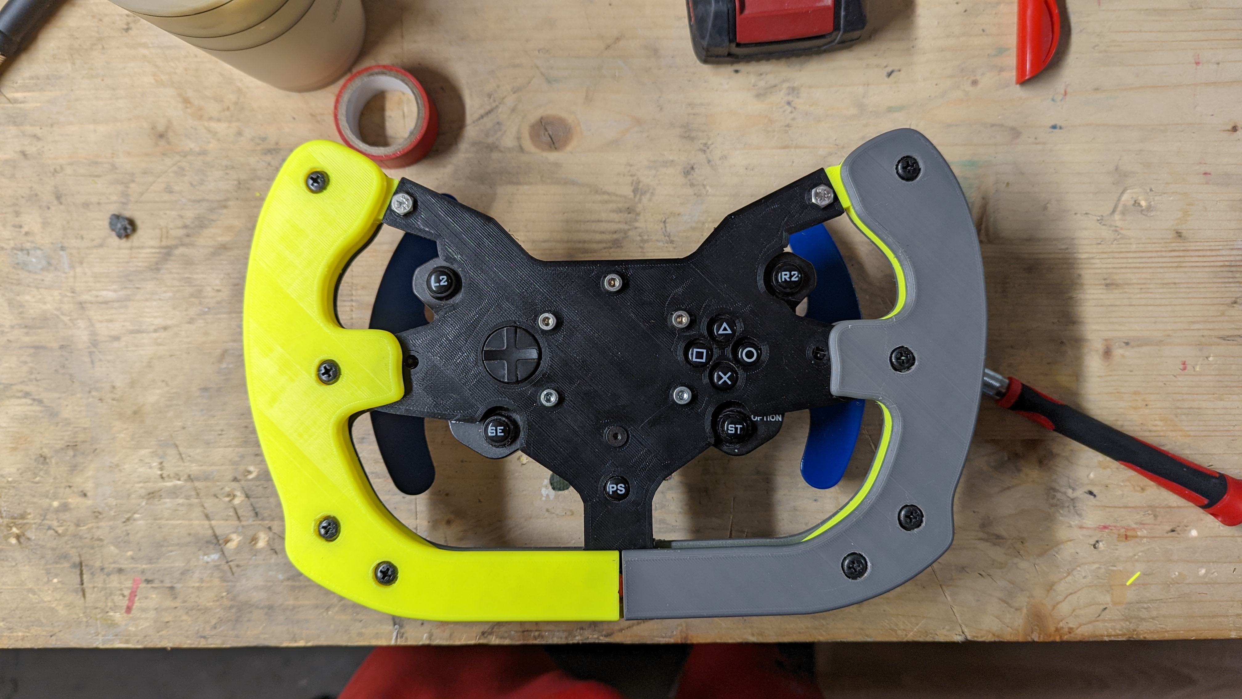 STL file Thrustmaster T300RS GT3 conversion kit 🎲 ・3D printable model ...