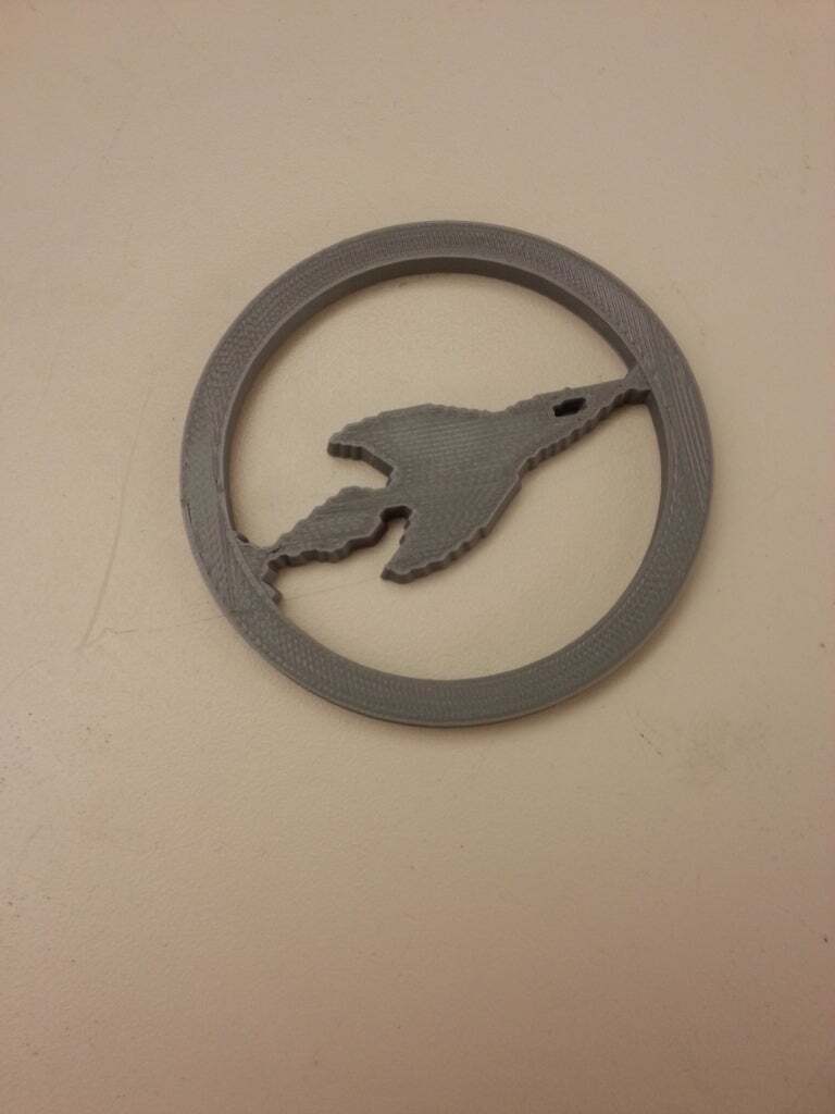 Free STL file Actually I am a Rocket Scientist Badge (Fixed) 🚀 ・Design ...