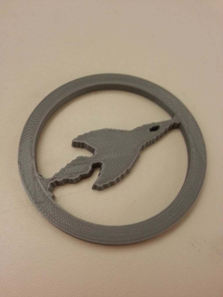 Free STL file Actually I am a Rocket Scientist Badge (Fixed) 🚀 ・Design ...