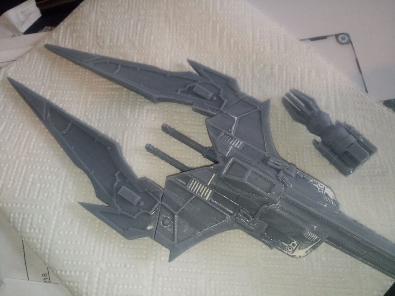 3D printed Chaos Flying Bident・Cults