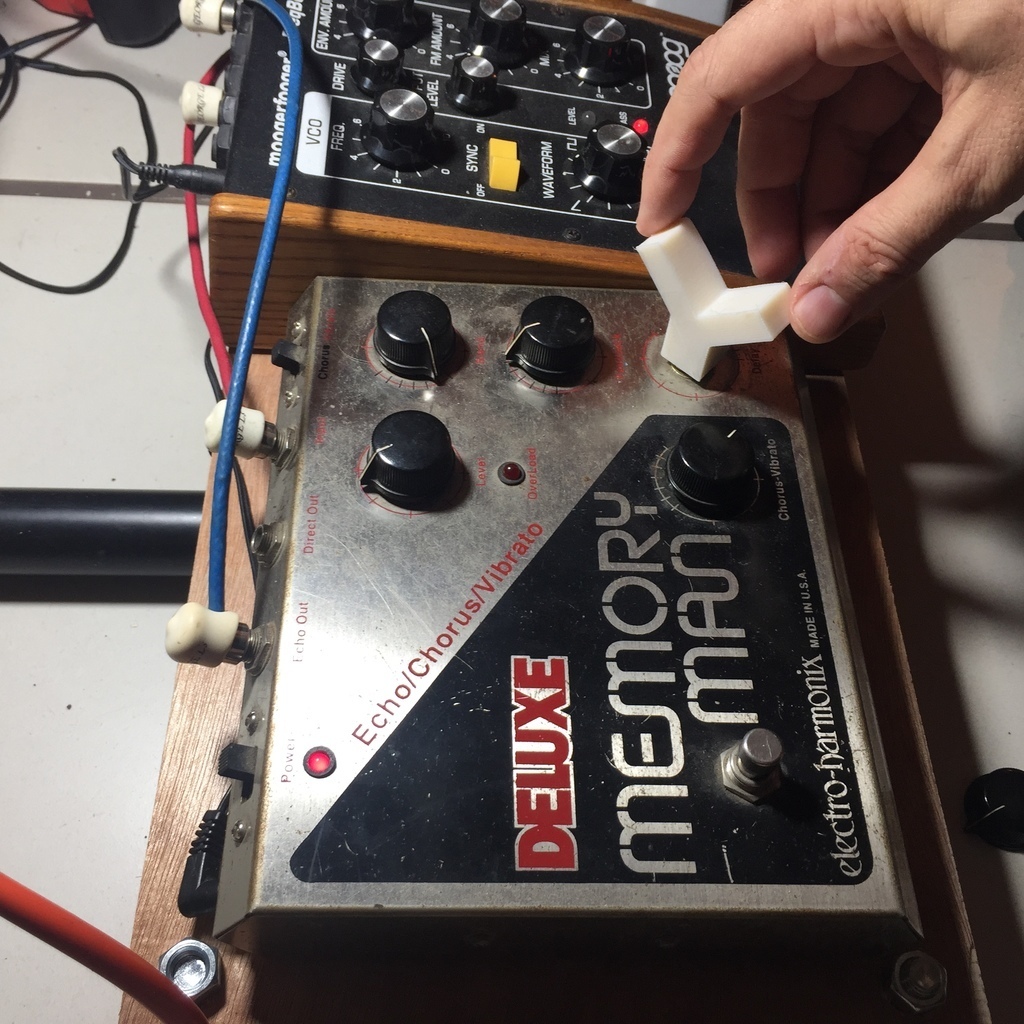 🎸 Guitar Pedal Foot Control Knob・Free 3D File for ・Cults