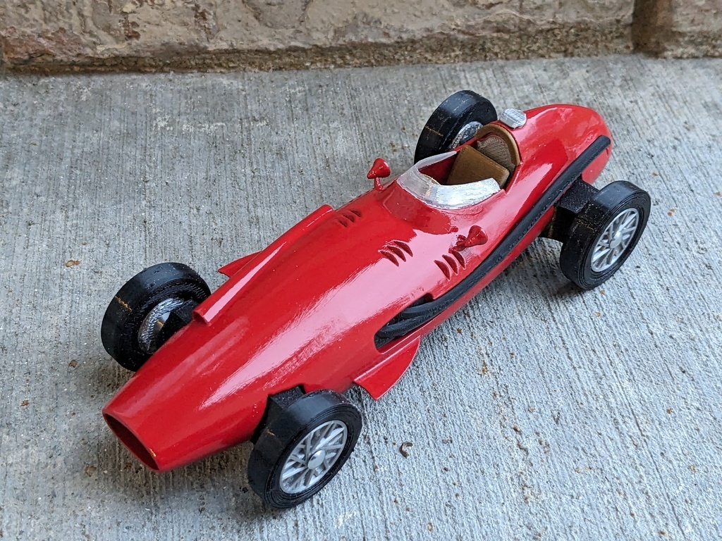 Free 3D file 1957 Maserati 250F (Pinewood Derby Car Shell) 🚗 ・3D ...