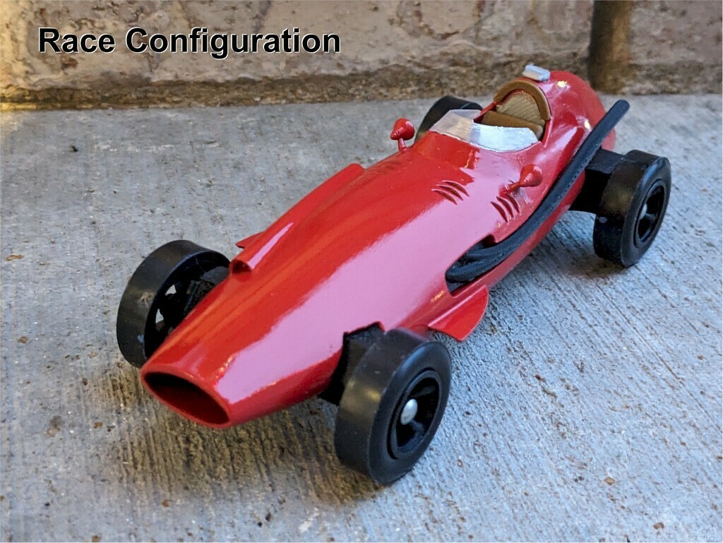 Free 3D file 1957 Maserati 250F (Pinewood Derby Car Shell) 🚗・3D printer ...