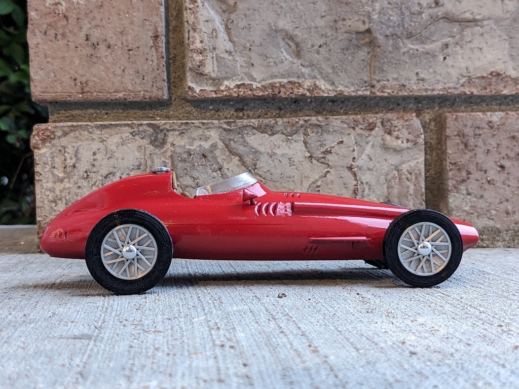 Free 3D file 1957 Maserati 250F (Pinewood Derby Car Shell) 🚗・3D printer ...