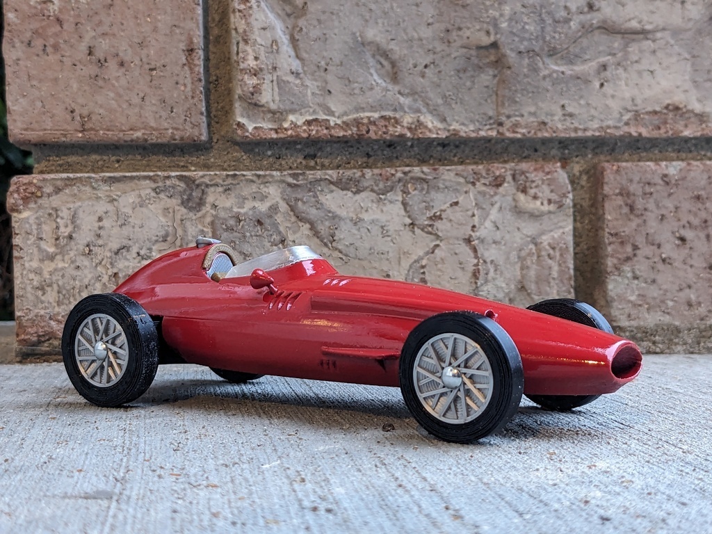 Free 3D file 1957 Maserati 250F (Pinewood Derby Car Shell) 🚗・3D printer ...