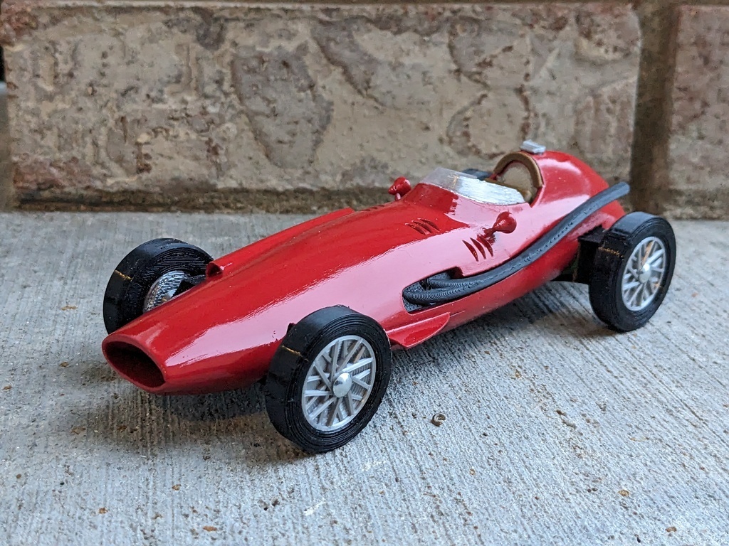 Free 3D file 1957 Maserati 250F (Pinewood Derby Car Shell) 🚗・3D printer ...