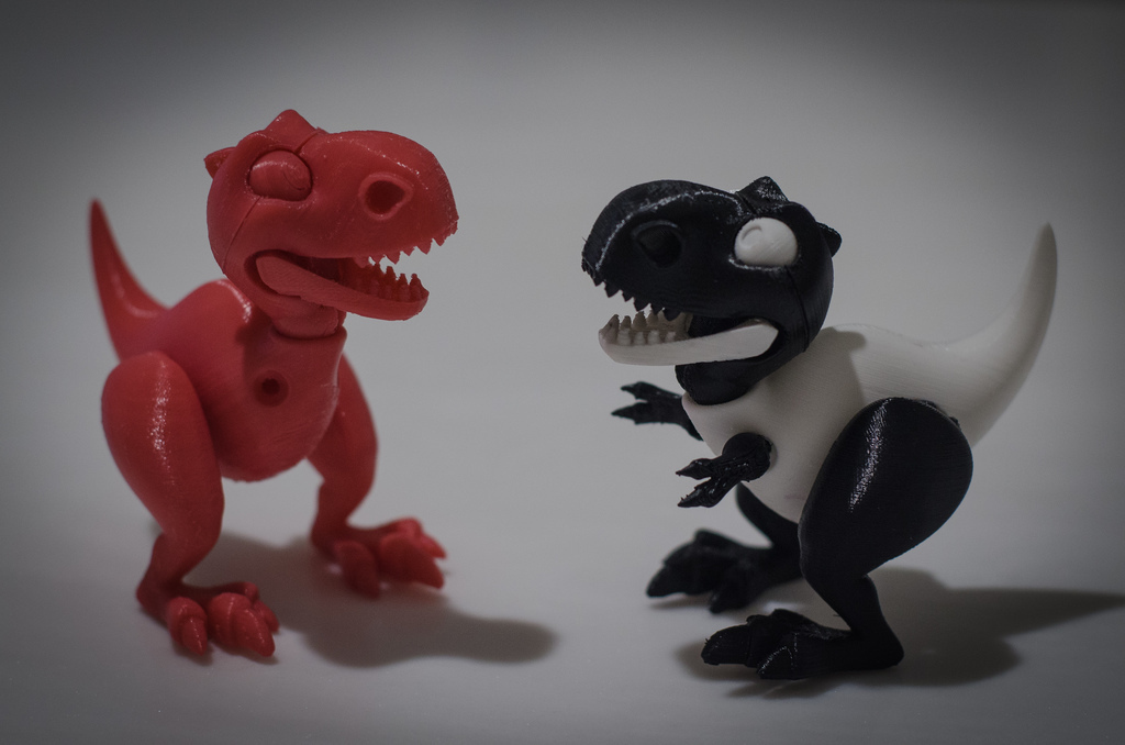 Archivo 3D gratis T-Rex mini 🦖 ・Modelo imprimible en 3D para descargar ...