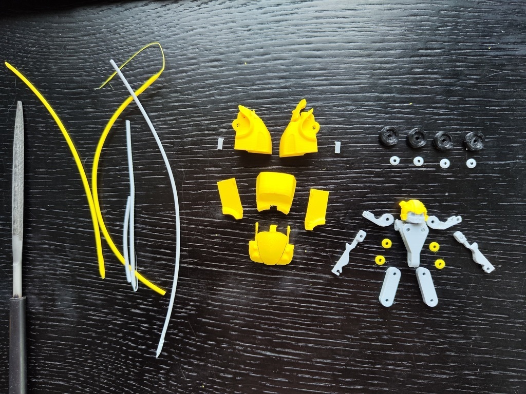 🤖 Micro Bumblebee・free 3D file for ・Cults