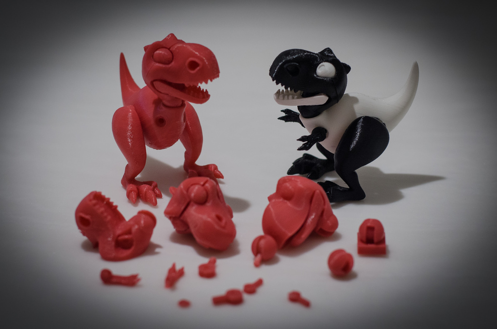 🦖 T Rex Mini・free 3d File For ・cults