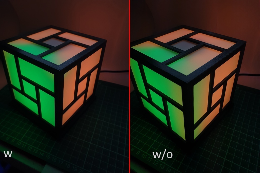 🔦 Japanese lamp WLED・Archivo STL Gratis para Impresión 3D・Cults