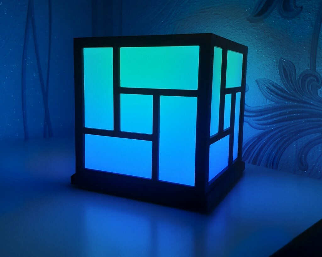 🔦 Japanese lamp WLED・Archivo STL Gratis para Impresión 3D・Cults