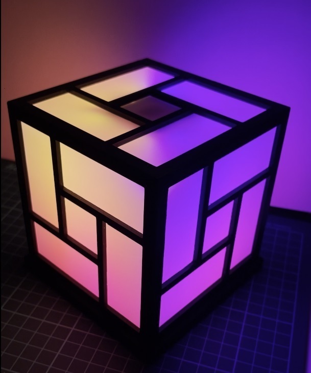 🔦 Japanese lamp WLED・Archivo STL Gratis para Impresión 3D・Cults