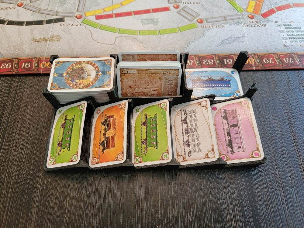 Free 3D file Ticket to Ride Card Tray Organizer - Minimalist 🎫 ・3D ...