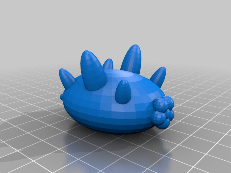 Archivo 3D gratis Pokemon - Pyukumuku - Por partes - Impresión ...