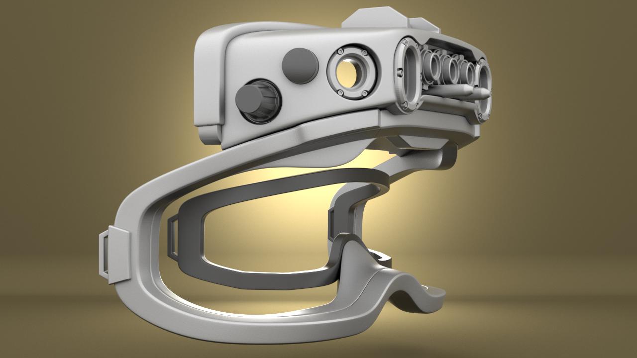 STL file Airsoft Army IVAS goggles Hollow body 🔫 ・3D print object to ...