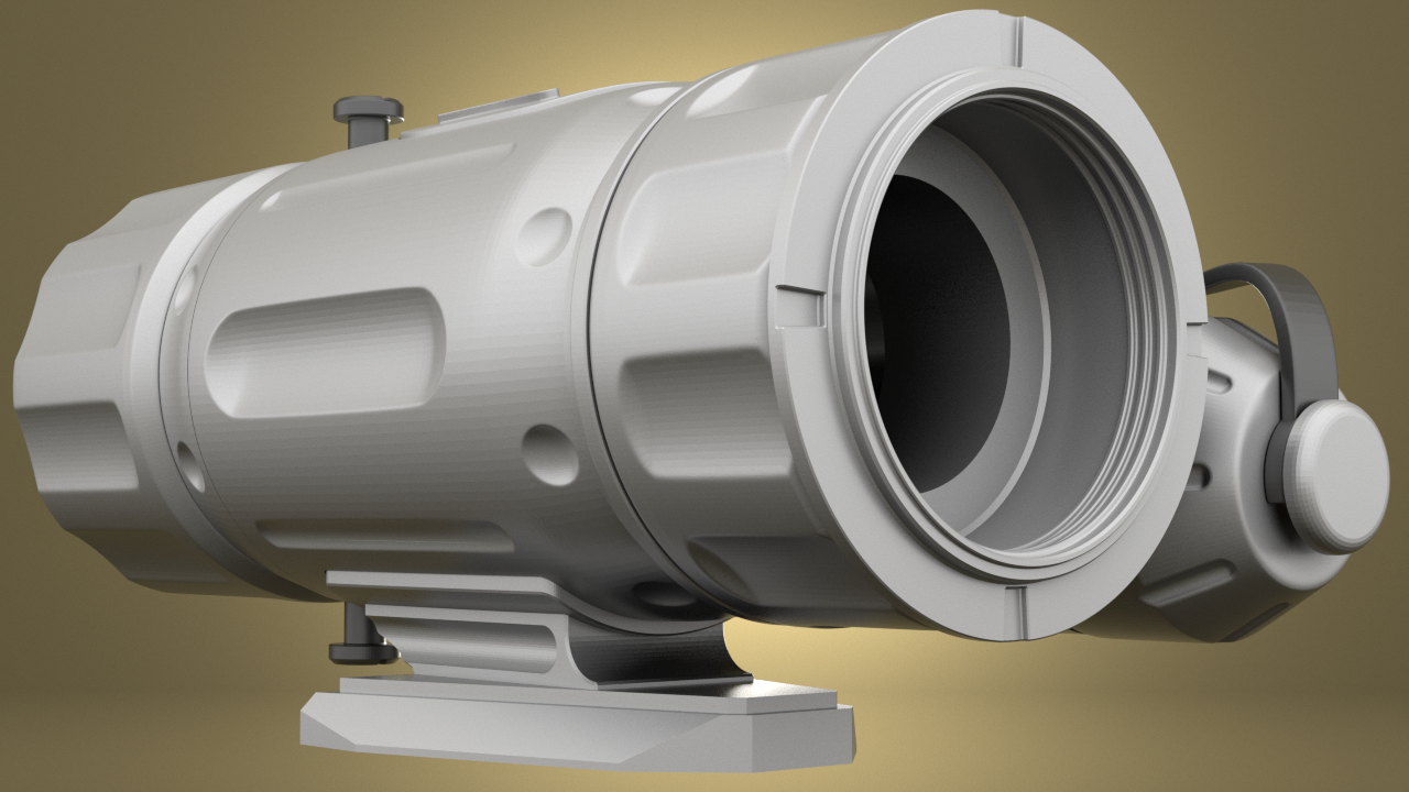 STL 文件Airsoft Trijicon SkeetIR xMICRO THERMAL MONOCULAR 中空机身 🔫 ・可下载的 3D ...