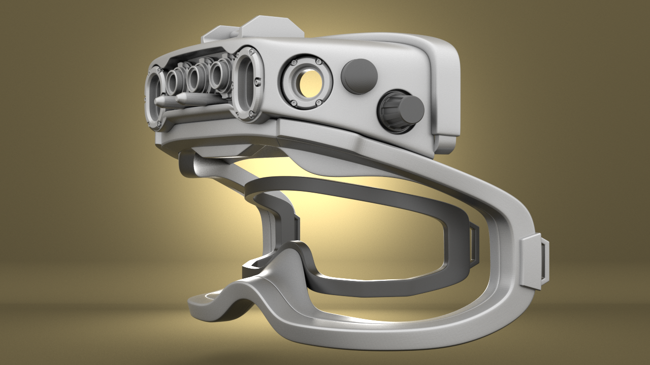 STL file Airsoft Army IVAS goggles Hollow body 🔫 ・3D print object to ...