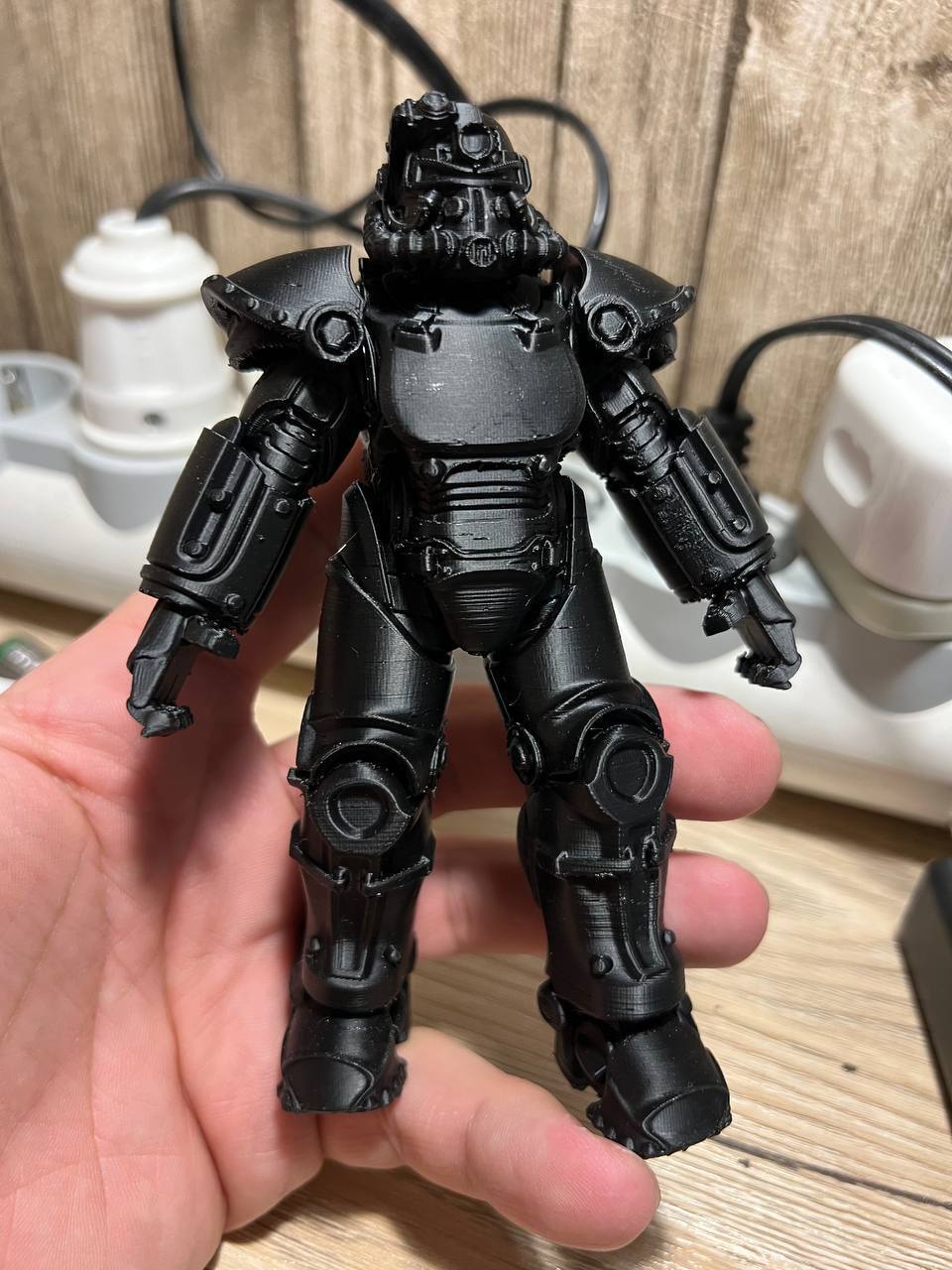 🔫 Fallout T51-b Power Armor Miniature Kit (No Weapons) Version 02・3D Print・Cults