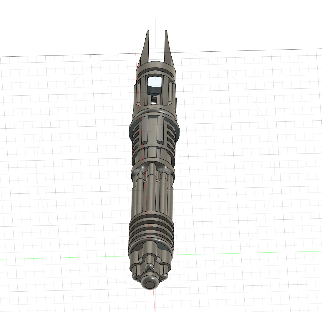 Custom Lightsaber・ STL File for ・Cults