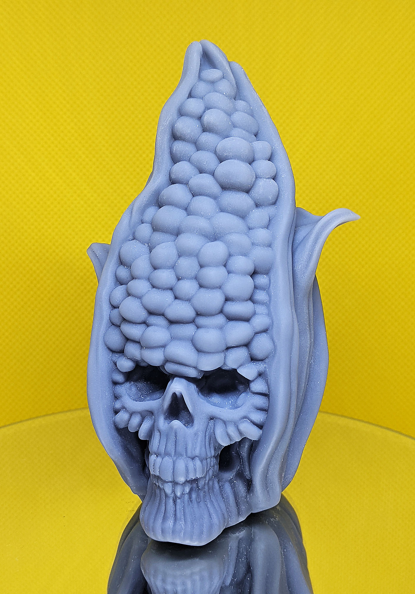 💀 Skull Corn・Free OBJ File for ・Cults