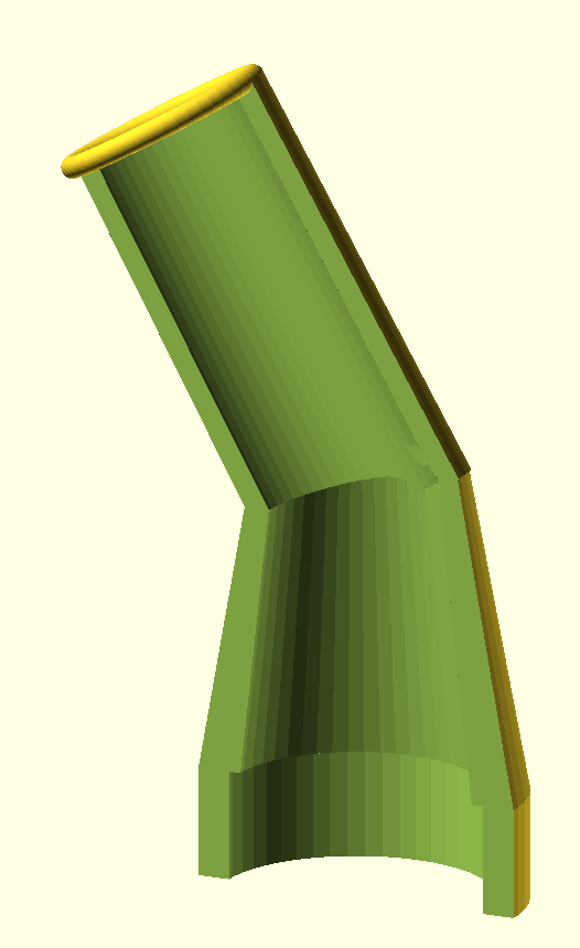 Free 3D file Parametric Angled Drip Tip for TFV16 👽 ・3D printing idea ...