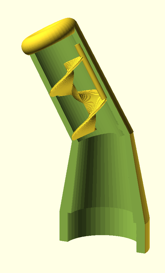 Free 3D file Parametric Angled Drip Tip for TFV16 👽 ・3D printing idea ...